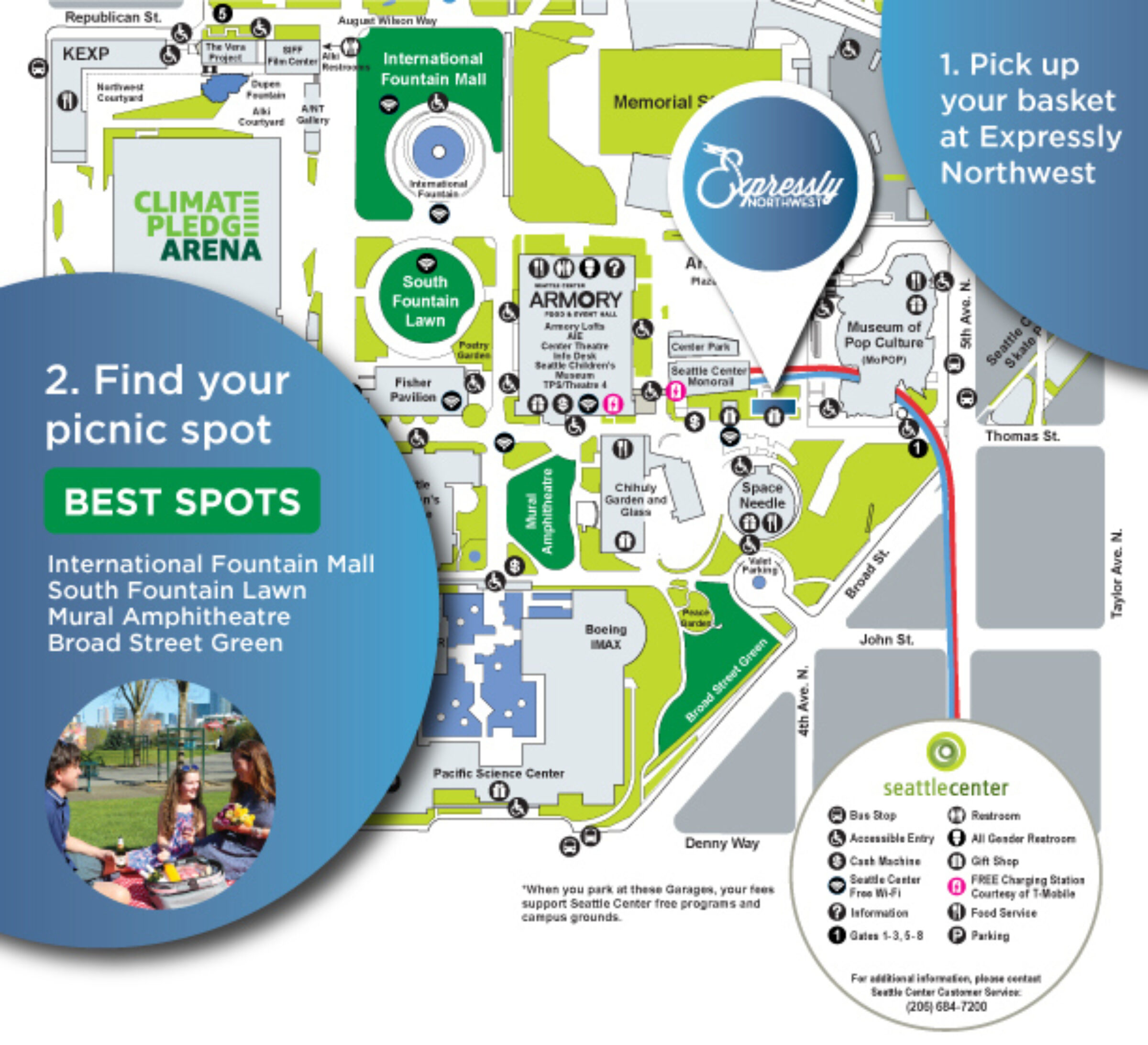 Picnic In The Park | Space Needle